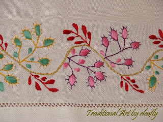 Traditional Creations / by elenfly: ΠΑΡΑΔΟΣΙΑΚΟ ΚΕΝΤΗΜΑ ΣΕ ΒΑΜΒΑΚΕΡΟ ΥΦΑΣΜΑ