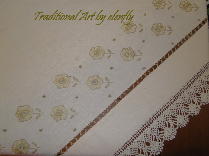 Traditional Creations / by elenfly: ΛΙΝΟ ΤΡΑΠΕΖΟΜΑΝΤΗΛΟ - LINEN TABLECLOTHS