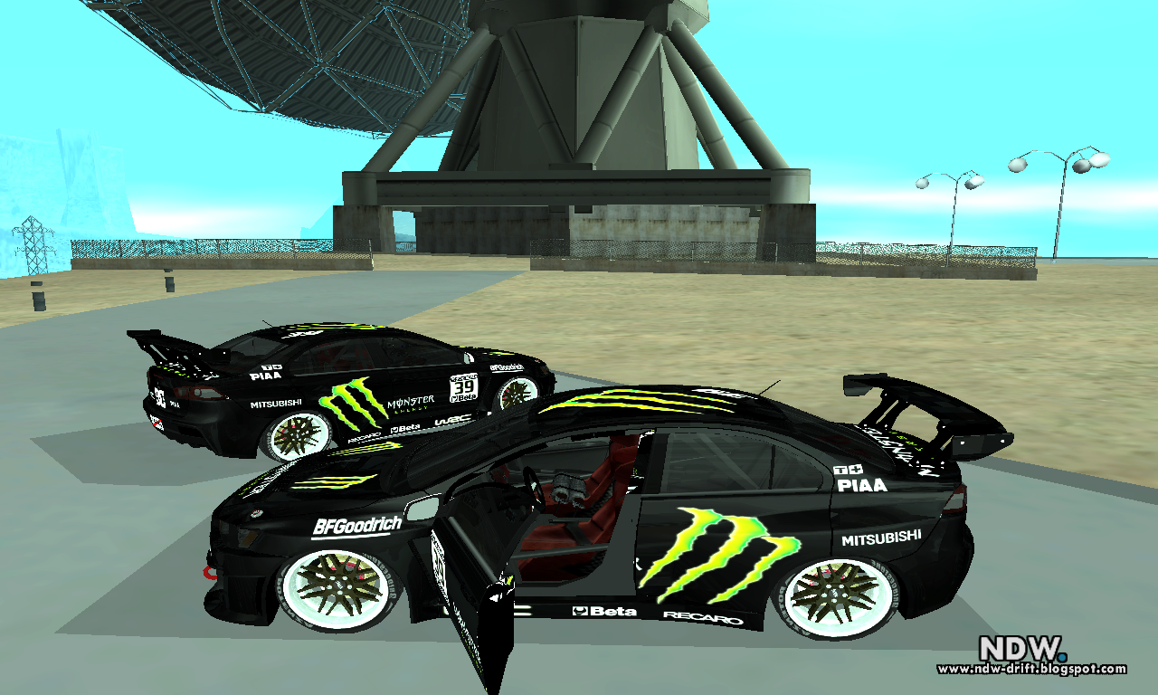 nDw Drift: EVO X MONSTER ENERGY