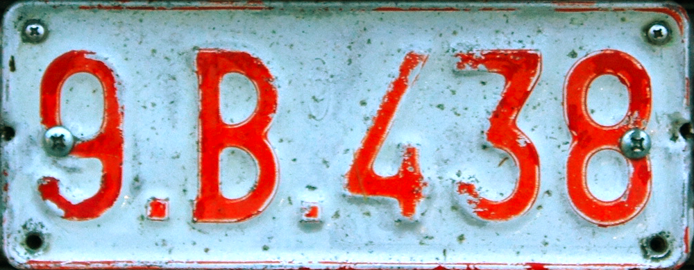 Belgian Licence Plates: Types of Belgian Licence plates