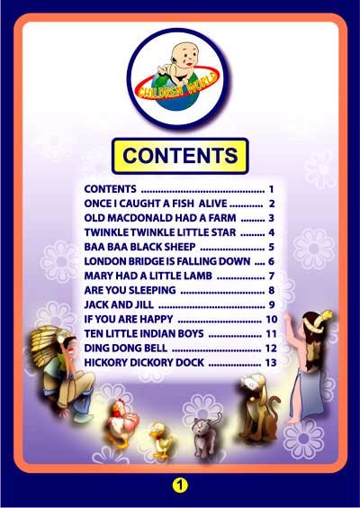 PRESCHOOL ENGLISH EDUCATION: Nursery Songs Vol.1