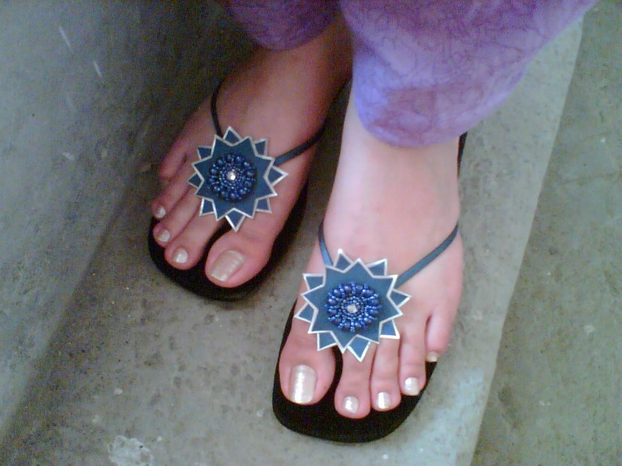 Feet Nails Aunty Feet