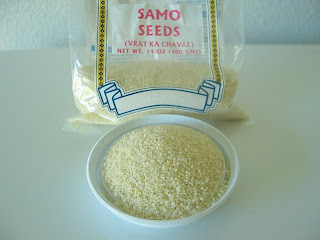 Bhaatukli: Varyache Tandul (Samo Rice) ani Daanyachi Amti (Peanut Amti)