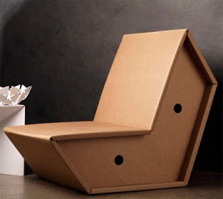 espaciosenlinea: Sillas de cartón