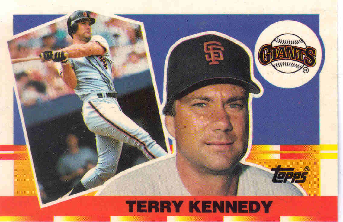 A Giant Blog: 1990 Topps Big Baseball Giants