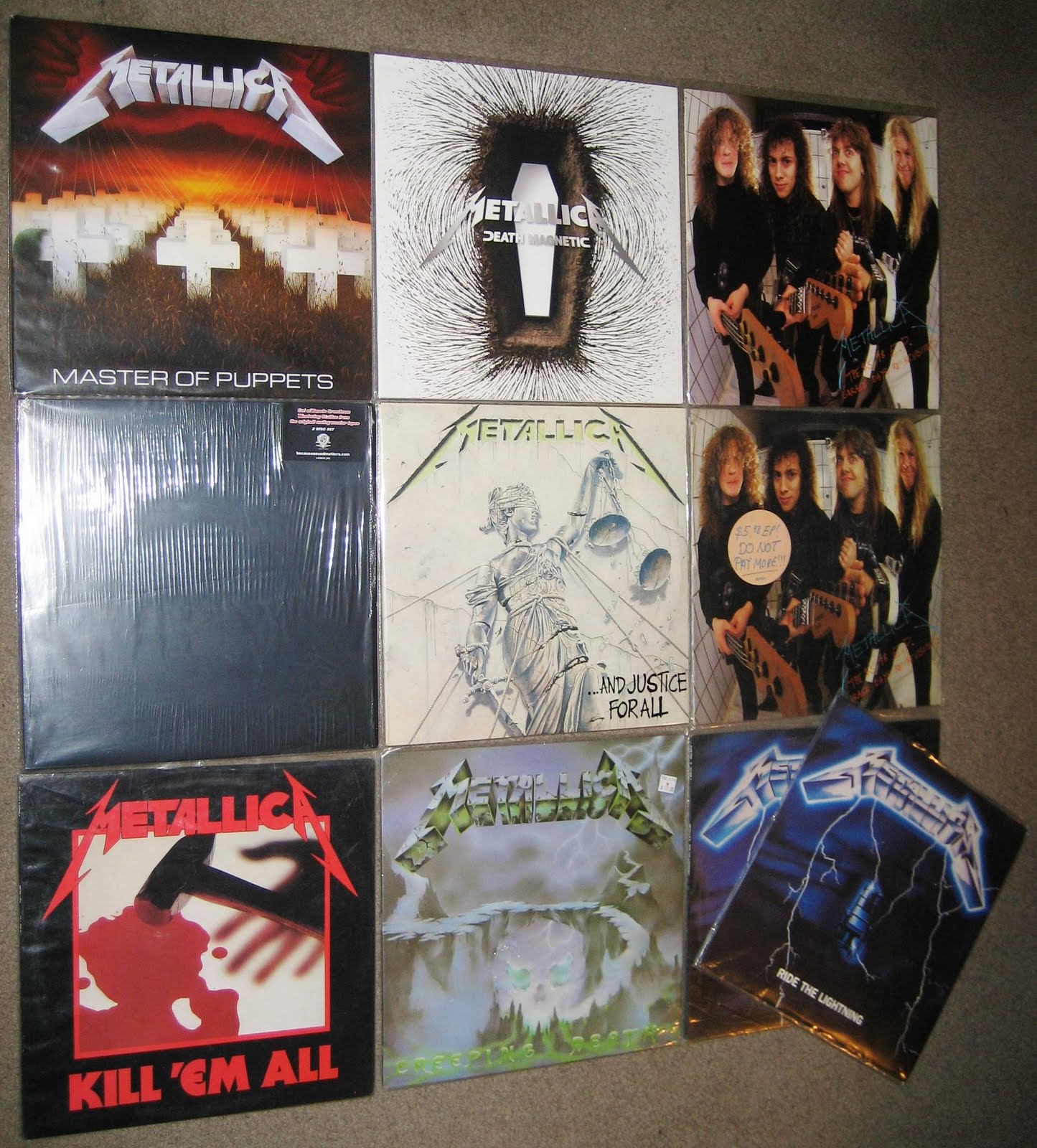 The Emerging Addiction: The Metallica collection to date!