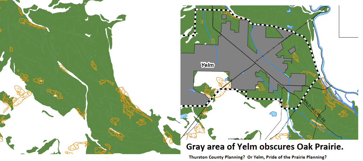 Yelm Backyard Wildlife Habitat: Thurston County Rate of Urbanization ...