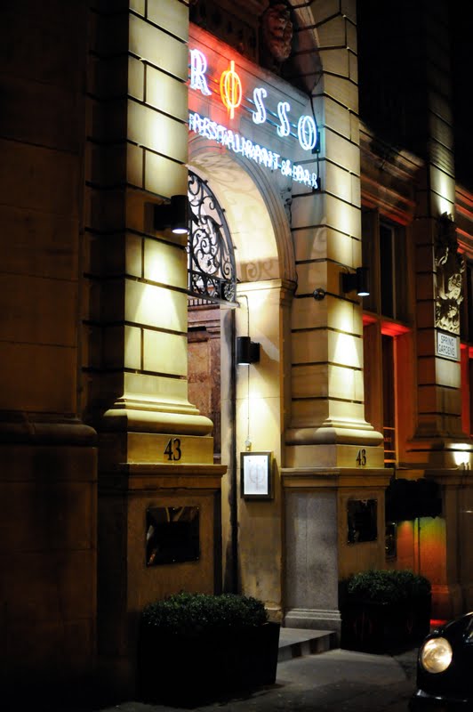 thesoupmenu: Rosso Restaurant, Manchester