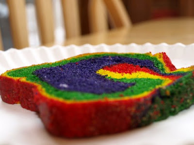 Chocolate Bicycle: nutella on rainbow