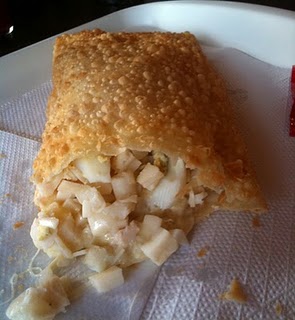 Pastelzão.: Pastel Palmito com catupiry