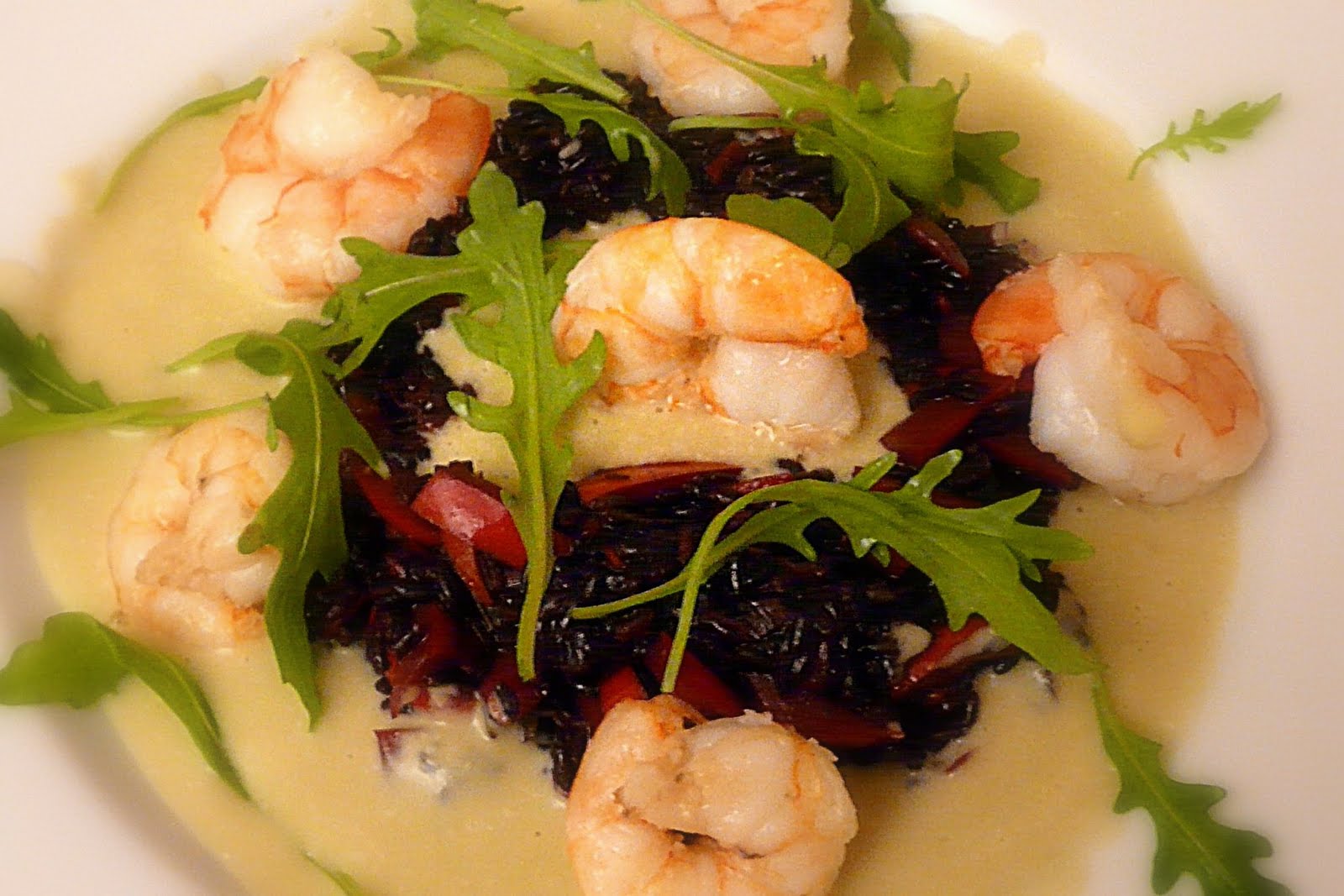 Kulinarische Welten zu Fisch- und Meeresfrucht: Venere-Risotto mit ...