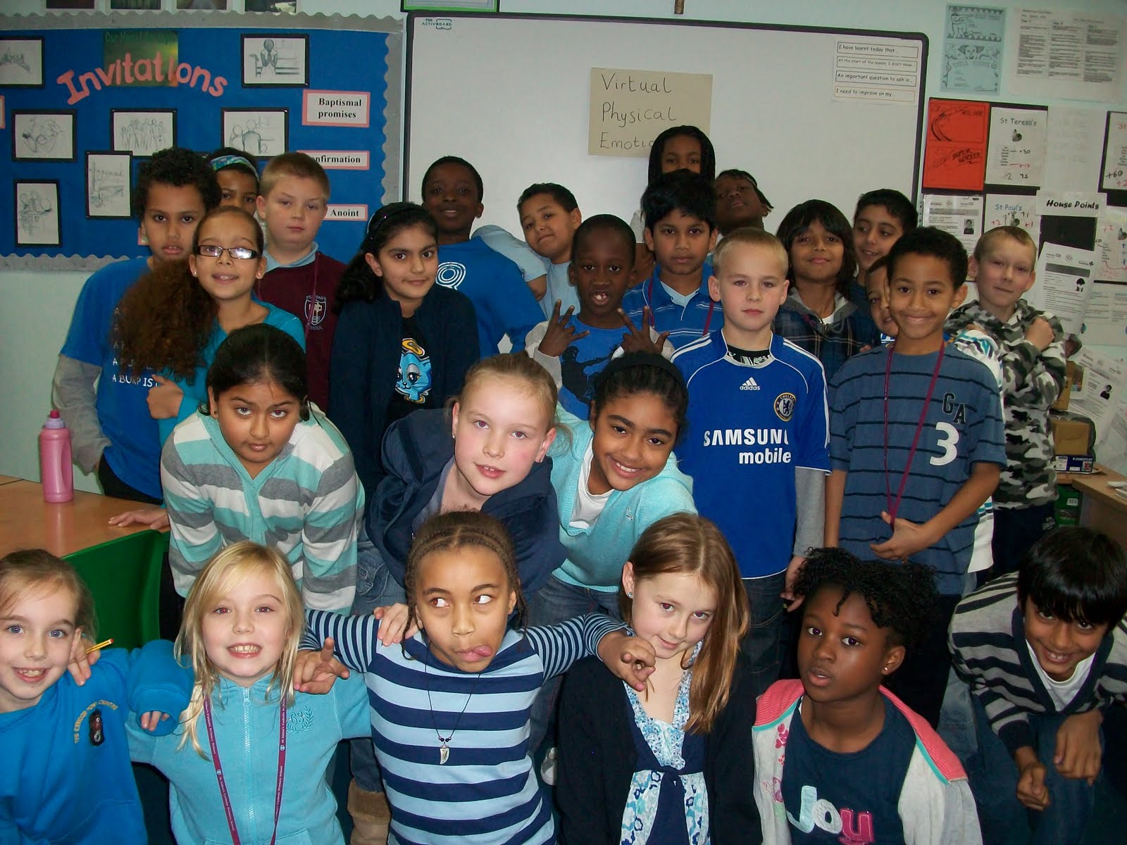 St Aidan's Catholic Primary School: Blue for Peace