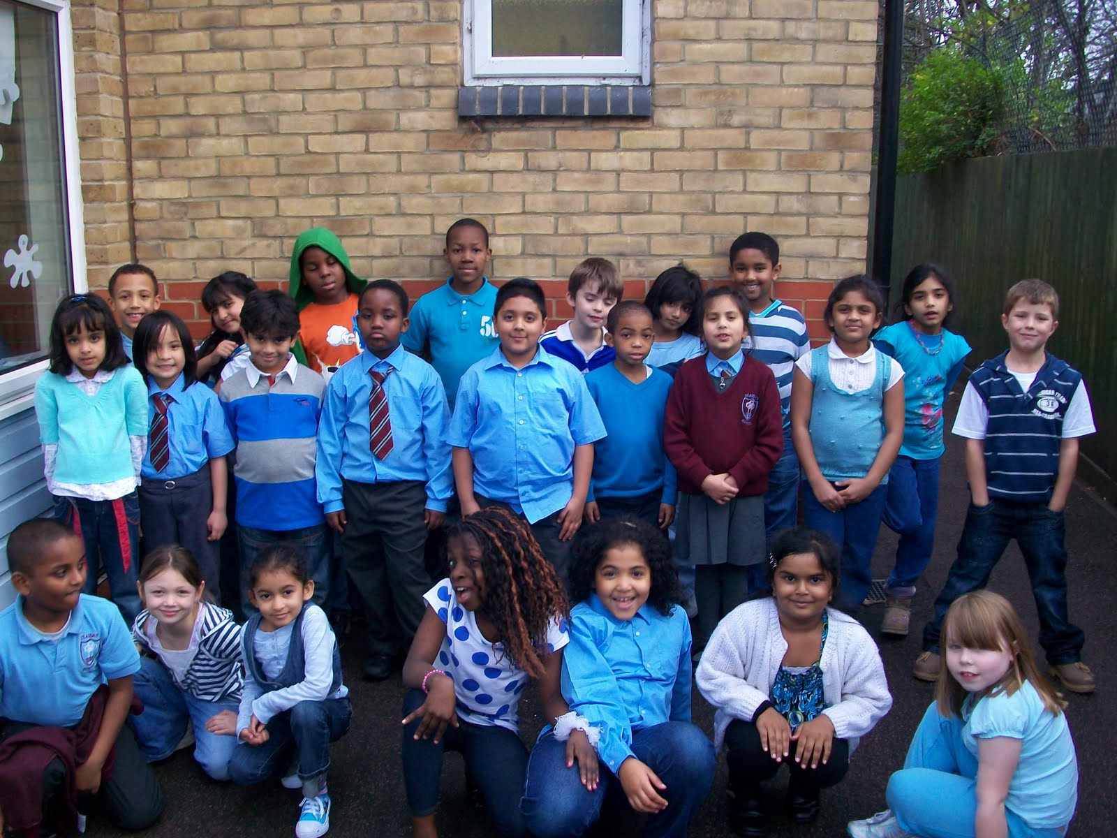 St Aidan's Catholic Primary School: Blue for Peace