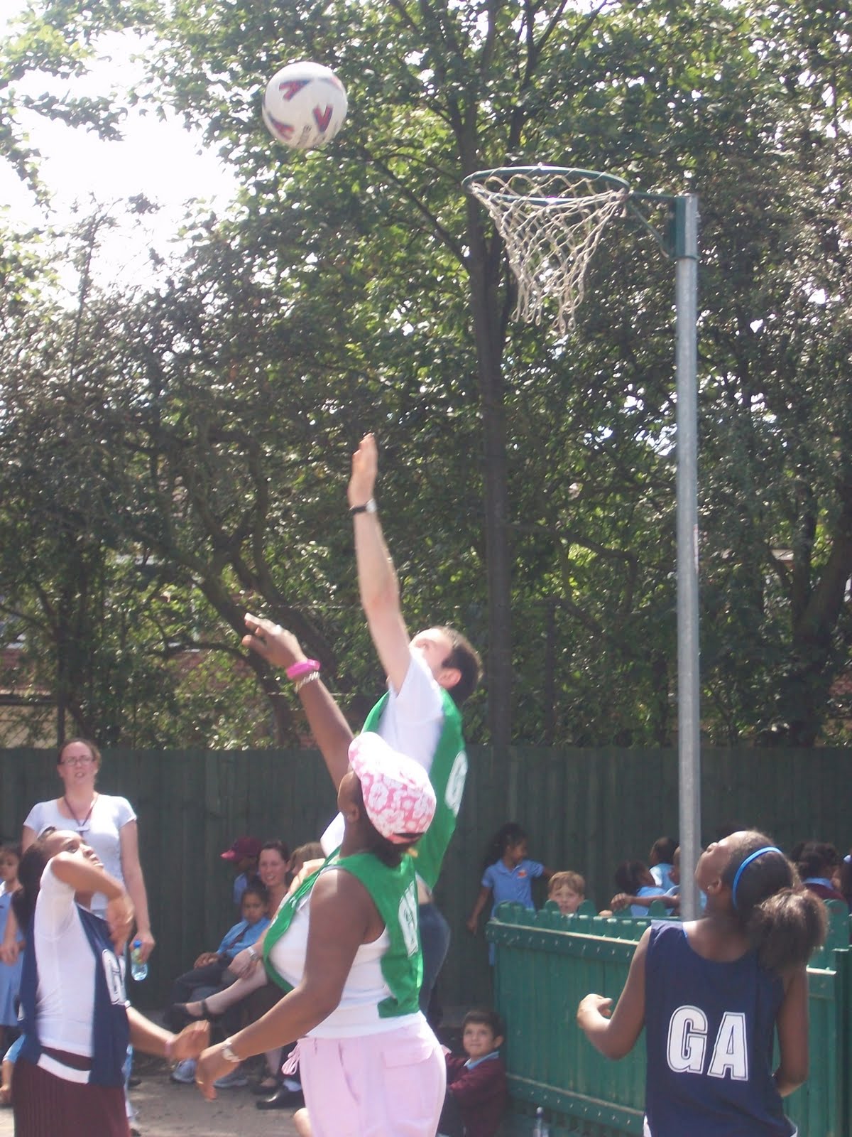 St Aidan's Catholic Primary School: Year 6 v Teachers Netball Match