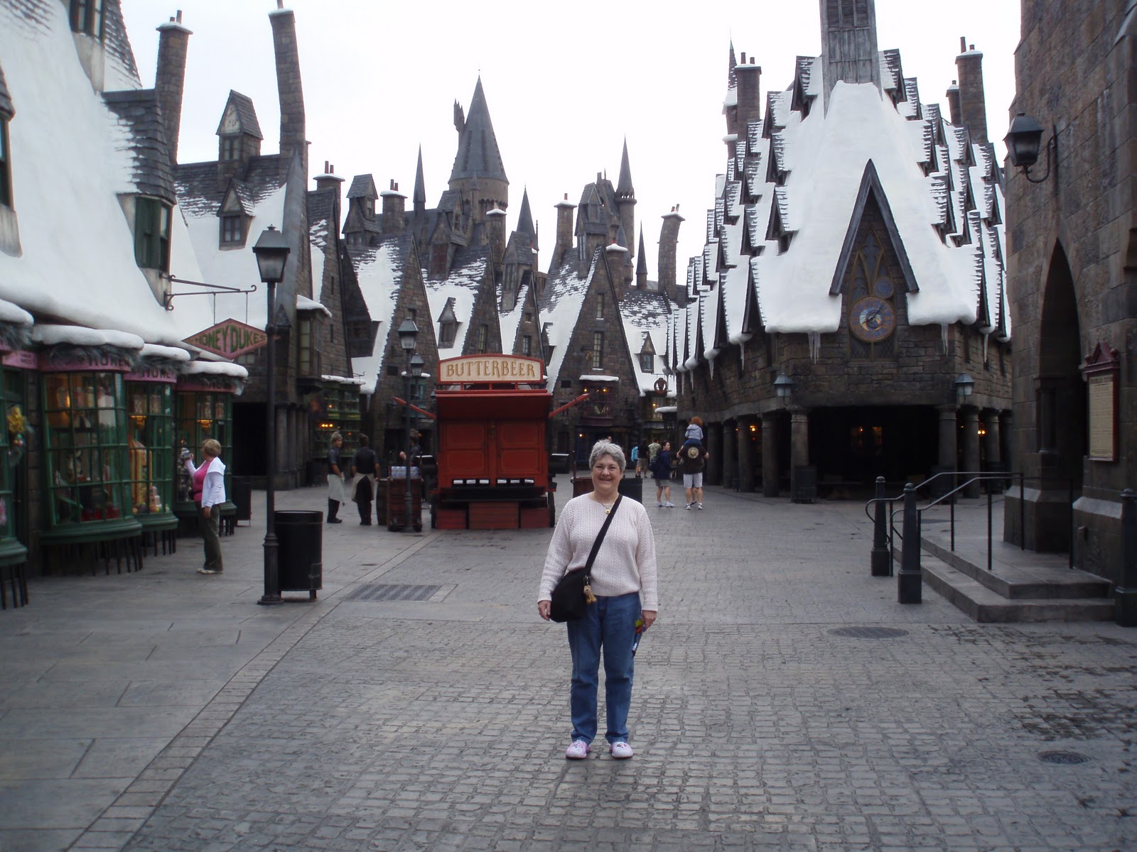 Debbie & Clay's Road Trips with Bob: Debbie turns 52 in Hogsmeade!