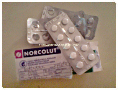 Cara Nak Makan Norcolut Untuk Tahan Period