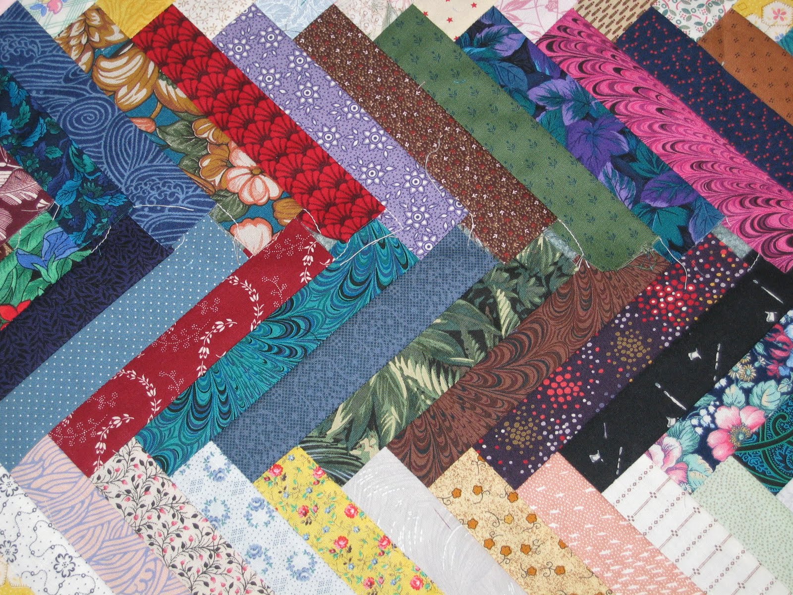 Viridian's blog: Bunk house or prairie braid quilt project