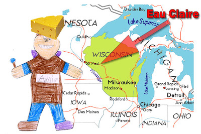 Amin Flat Stanley: Welcome to Wisconsin