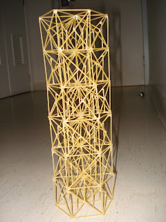 fundamentos del diseno 1: Torre de spaghetti