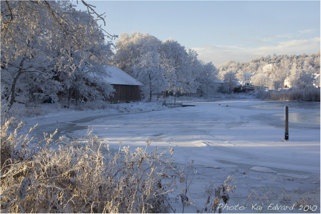 Kai Edvard - naturligvis!: Vinterbilder,Isegran Fredrikstad