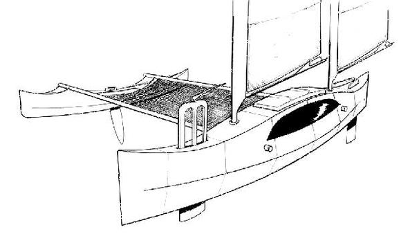 Proa Sailing: Mbuli, by John Harris