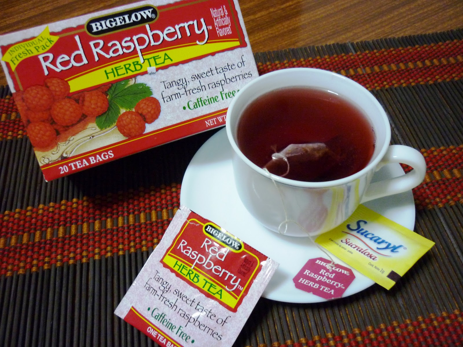 FAST, GREEN, DELICIOUS: DIA 022: TE DE FRAMBUESA