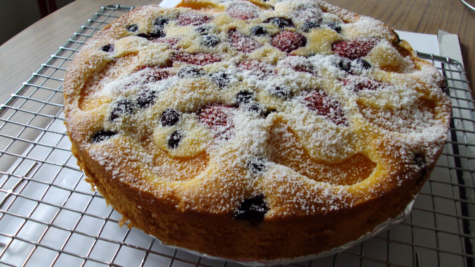 Fruit Pastry Cake