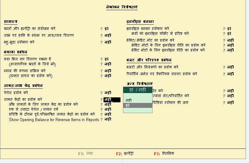 set-features-of-tally-erp-9-in-hindi-accounting-education