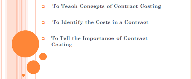Contract Costing | Accounting Education