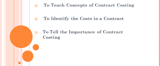 Contract Costing | Accounting Education