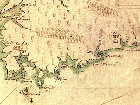 Nova Scotia Island Journal: McNutt's geography: Samuel Champlain's map ...