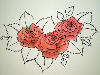 Beccy's Place: Technique Class - Colouring Roses