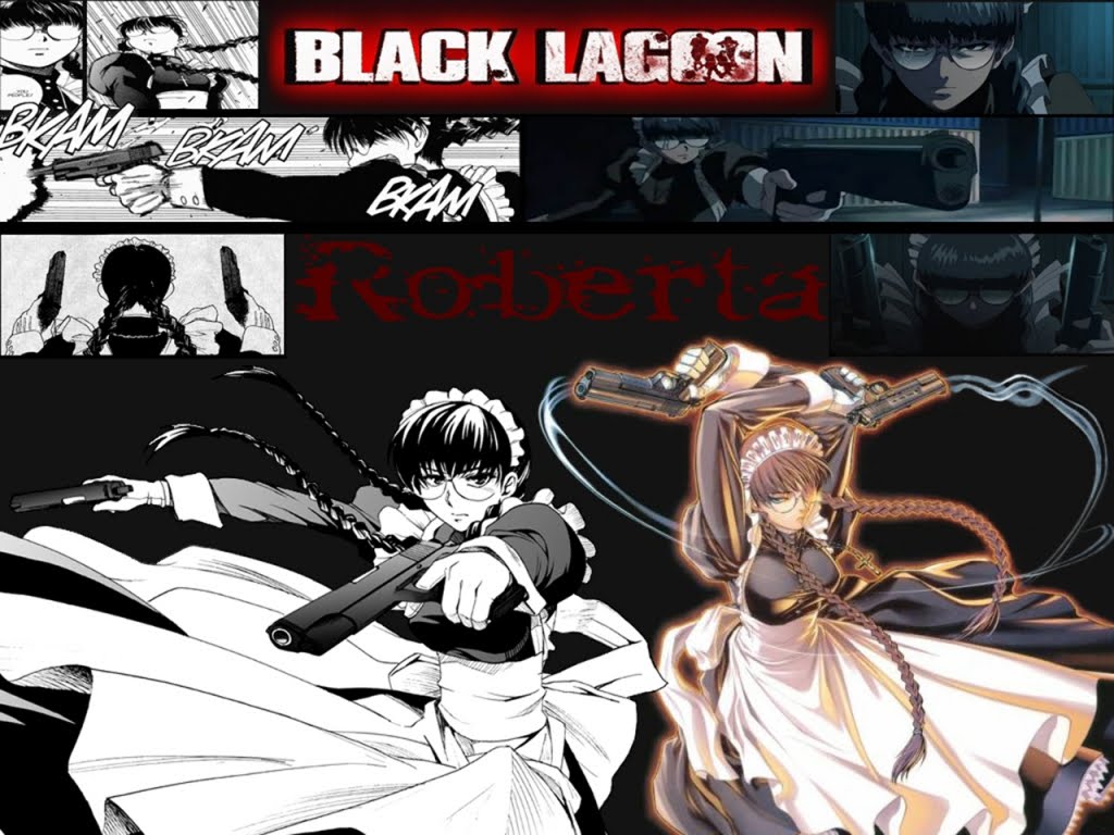 Bleach Anime: Roberta Black Lagoon Wallpapers