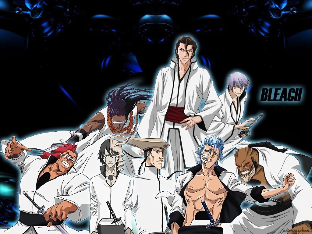 free anime and cartoon online: Espada Aizen Team Wallpaper