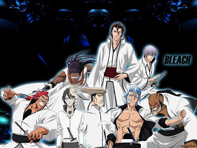 Bleach and Cars: Espada Aizen Team Wallpaper