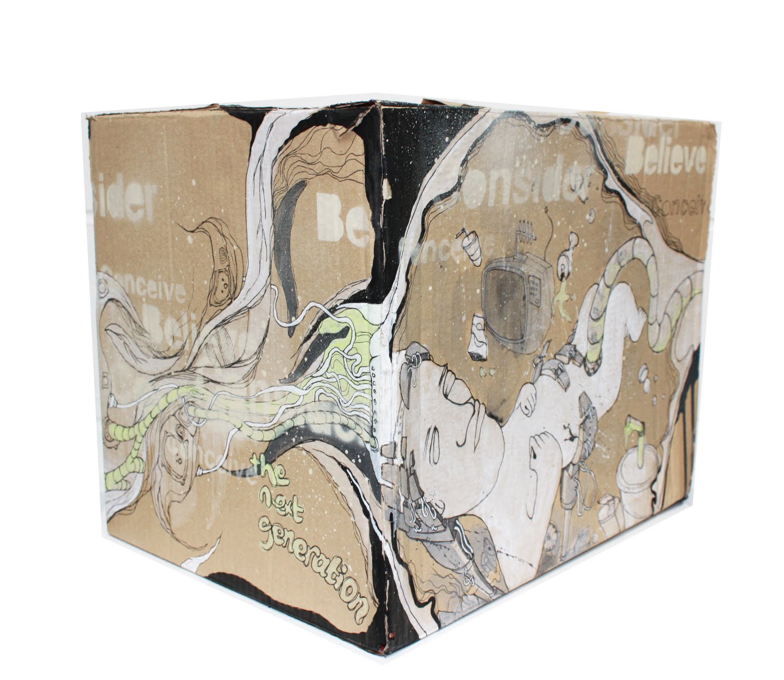 LONDON MILES: Talented young artists take part in the Box Project