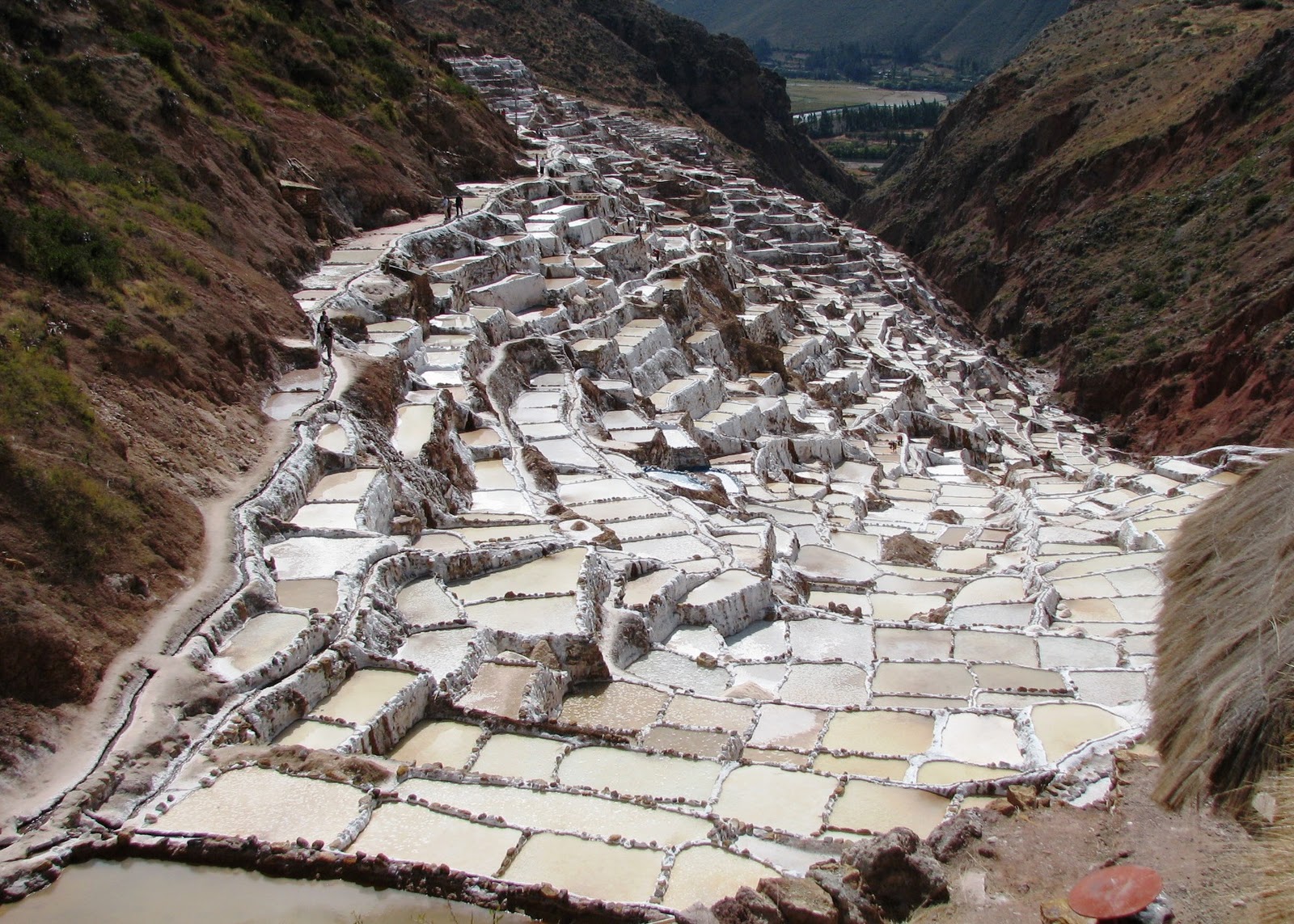 Family world travel and volunteering: The Salt Pans Of Salinas, Peru