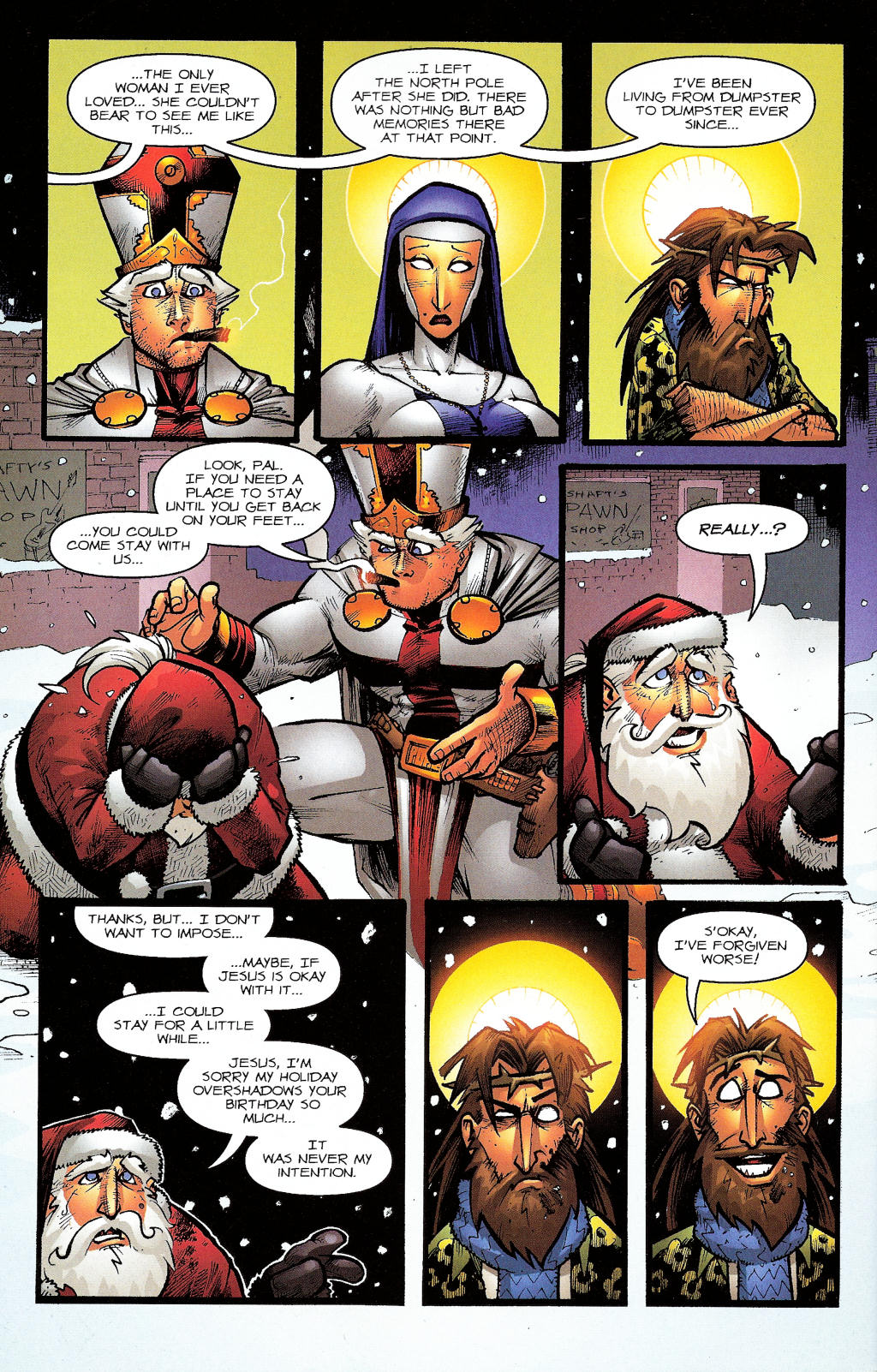 Read online Battle Pope comic - Issue #11
