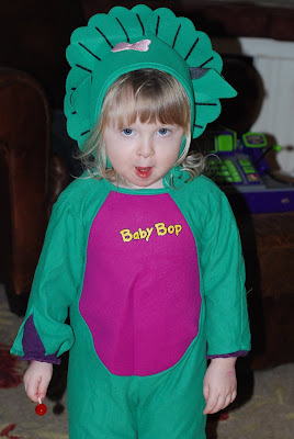 MonkeyPix: Lollipop Dressed as Baby Bop