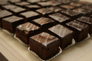 Collin's Recipe: Moist Chocolate Cake Squares