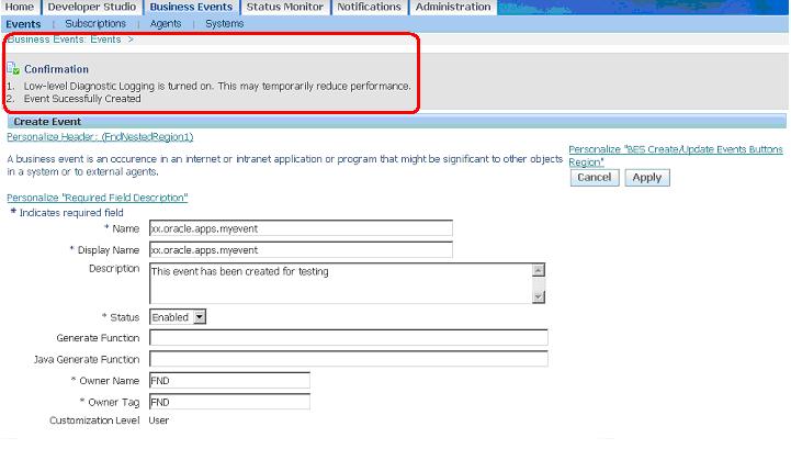 Business Events in Oracle Applications (R12 ) ~ Oracle Apps Knowledge ...