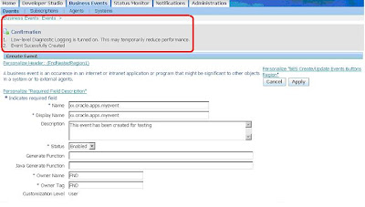 Business Events in Oracle Applications (R12 ) ~ Oracle Apps Knowledge ...