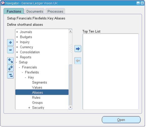 GENERAL LEDGER SETUP: Account Aliases Creation ~ Oracle Apps Knowledge ...