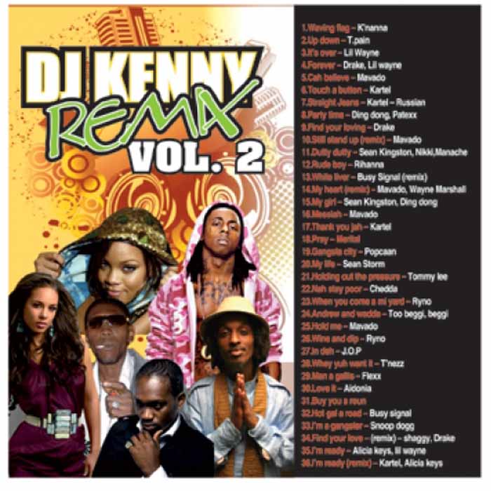 luda200x: DJ KENNY - REMIX VOL 2 - JULY 2010
