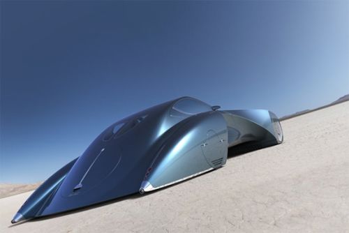 Car Rides: Futuristic Bugatti Stratos Concept
