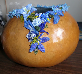 DVArtist, Art, Food, Gardening: BEADED GOURDS