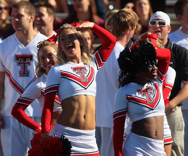 Cheerleaders Sport World: Week 7 Winners -- Texas Tech