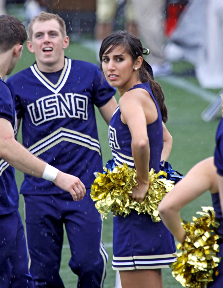Cheerleaders Sport World: Poinsettia Bowl Cheerleader Preview -- Navy v ...