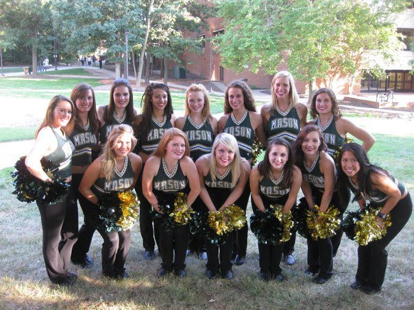 drakesdrumuk: George Mason Cheerleaders