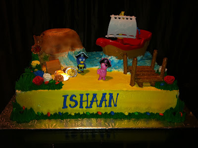 Jocelyn's Wedding Cakes and More....: Backyardigans Pirate Cake/Custom ...
